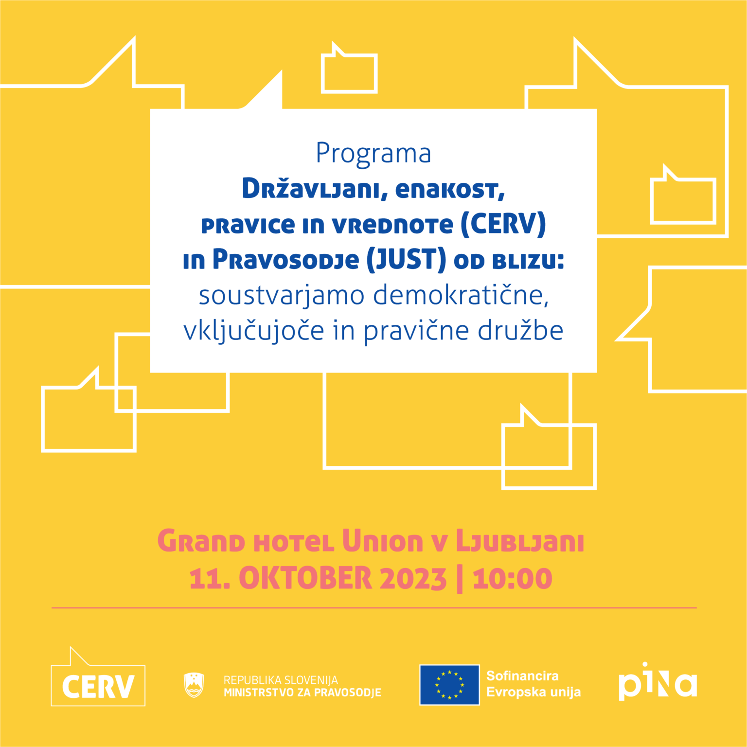 Konferenca programa državljani, enakost, pravice in vrednote (CERV) in ...
